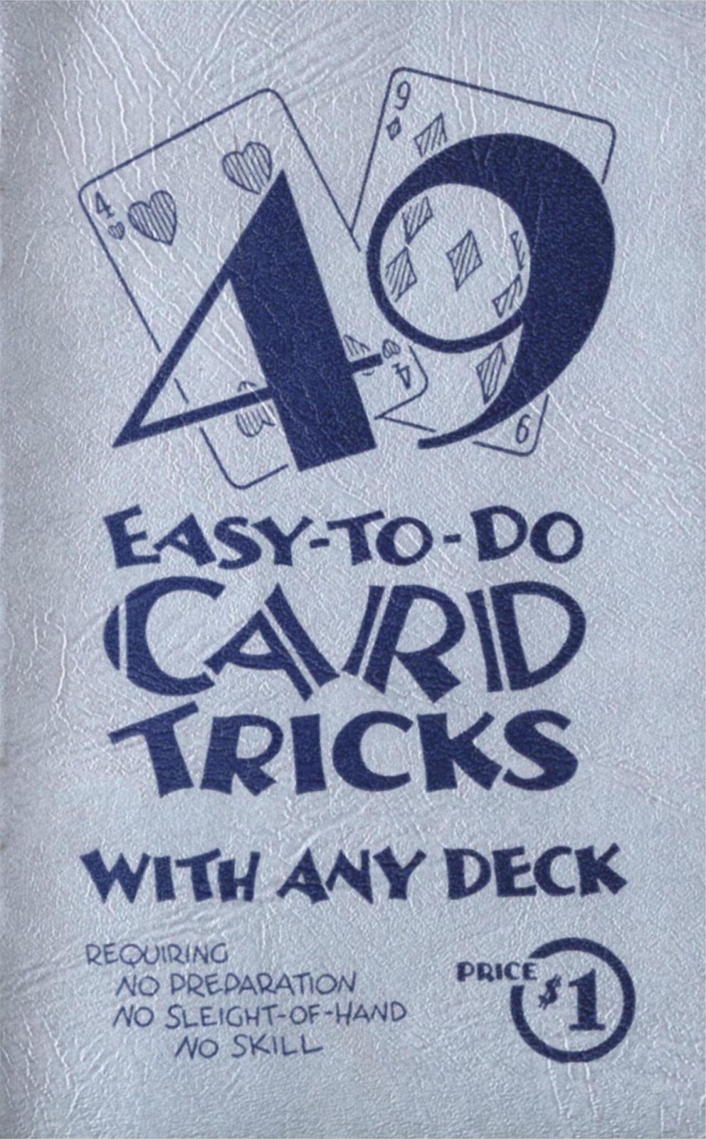 49 Easy To Do Card Tricks by Percy Abbott : Lybrary.com
