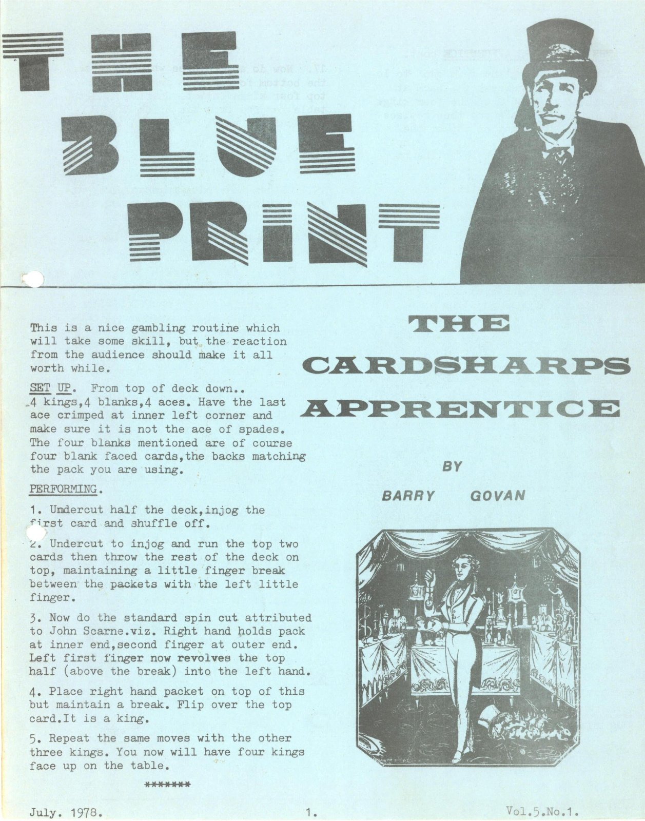 The Blueprint Volume 5 by Barry Govan & Ian Baxter & Murray Cooper ...