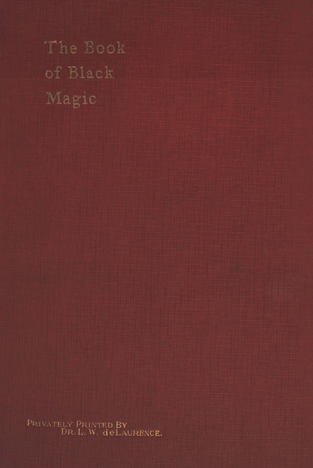 The Book of Black Magic and of Pacts by Arthur Edward Waite : Lybrary.com