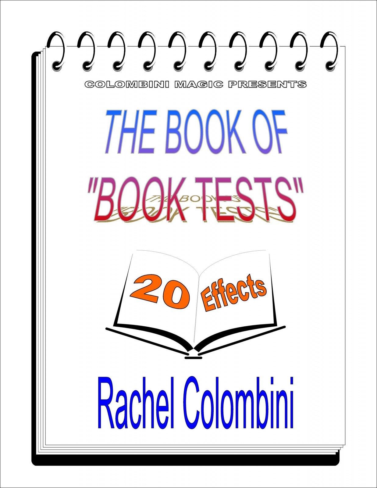 The Book of Book Tests by Rachel Colombini : Lybrary.com