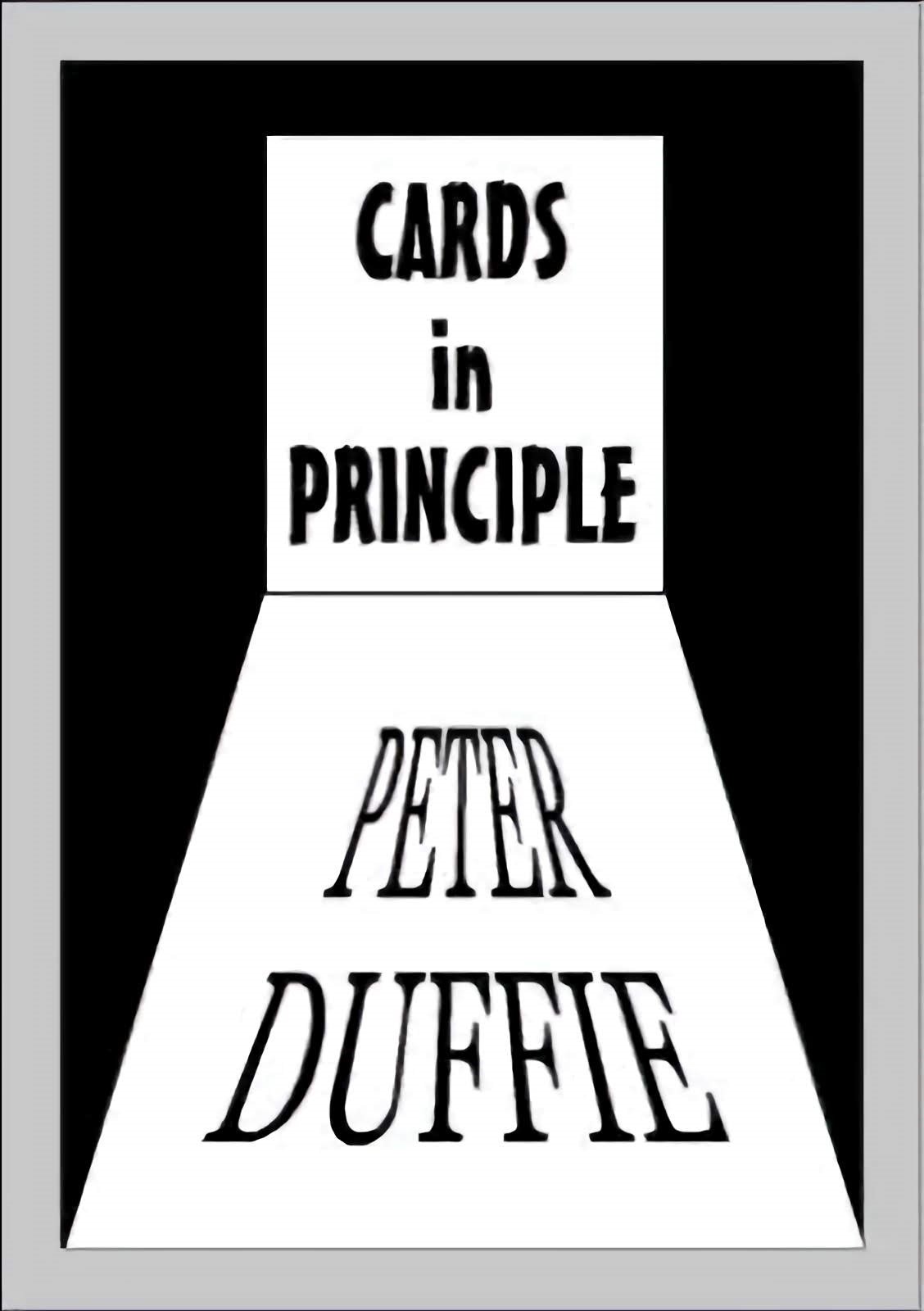 Cards in Principle by Peter Duffie : Lybrary.com