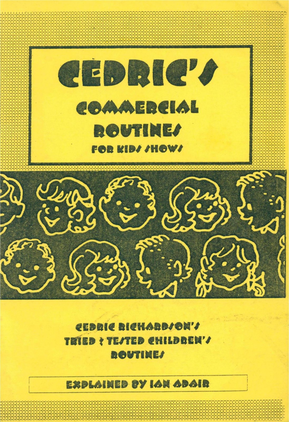 Cedric's Commercial Routines for Kids Shows by Ian Adair : Lybrary.com