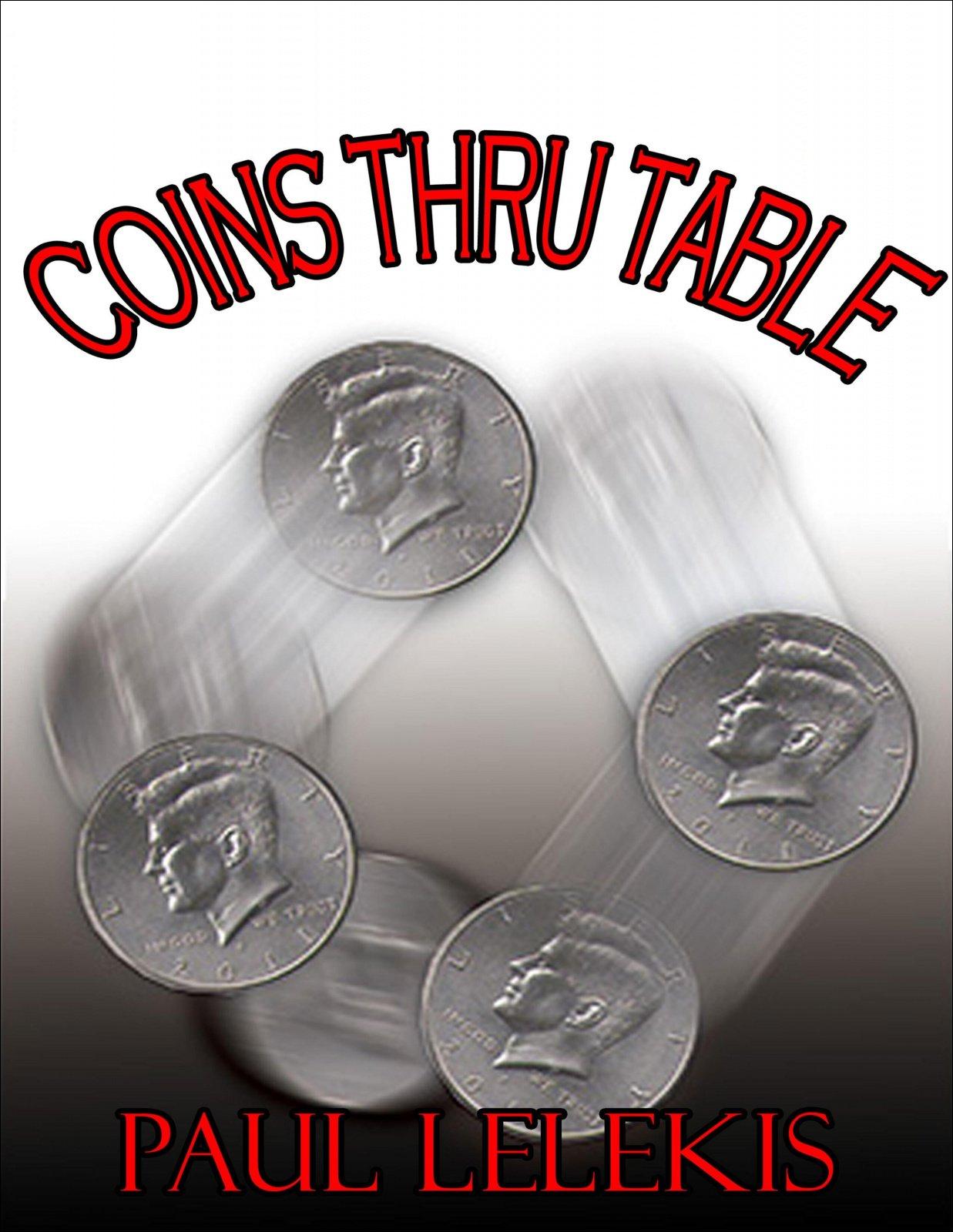 Coins Thru Table by Paul A. Lelekis : Lybrary.com