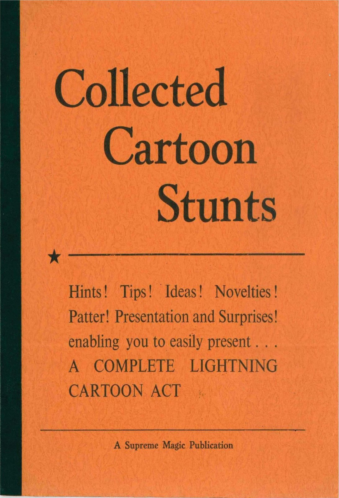 Collected Cartoon Stunts by Edwin Hooper & Tommy Windsor : Lybrary.com