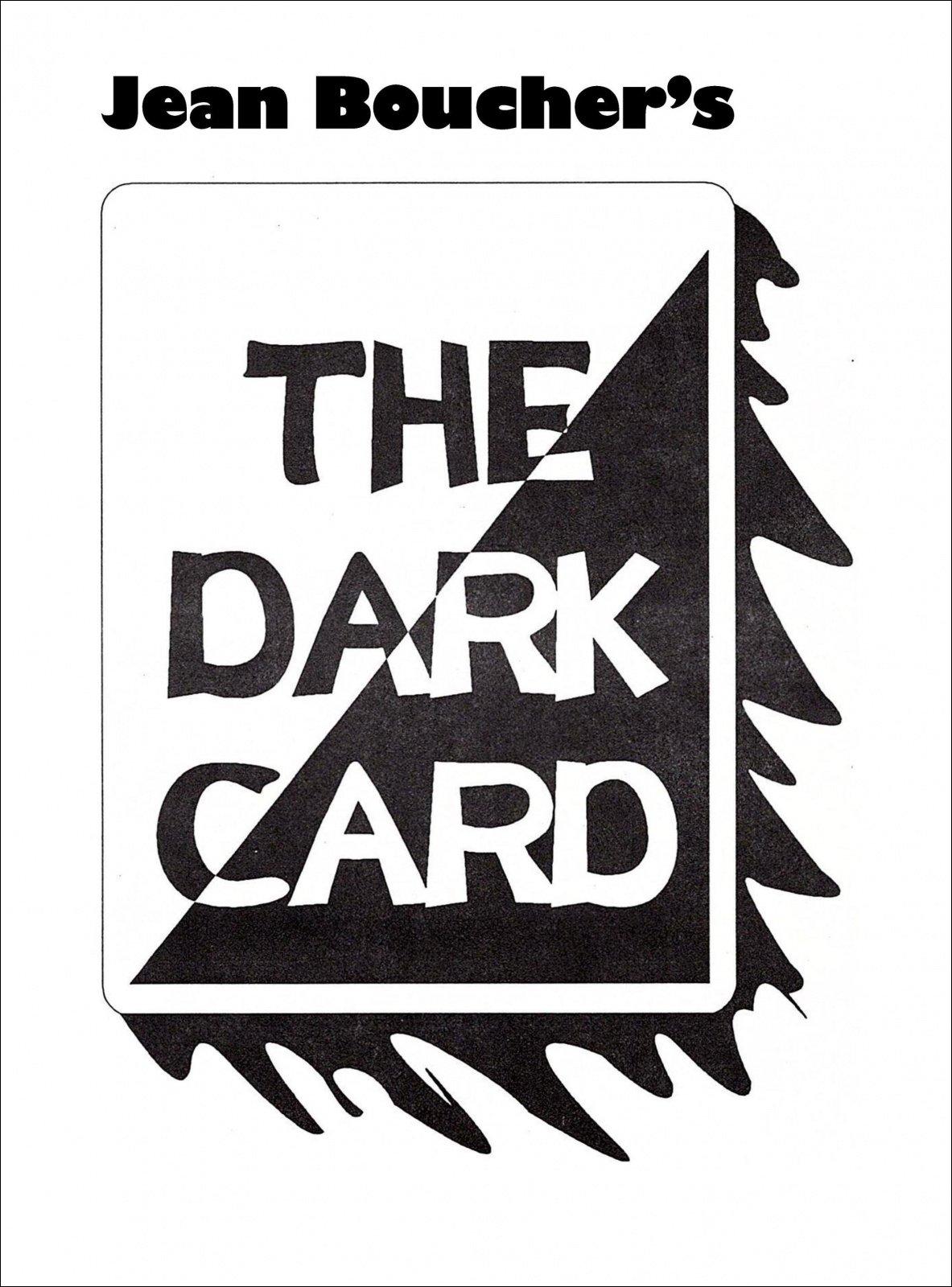 The Dark Card by Jean Boucher : Lybrary.com