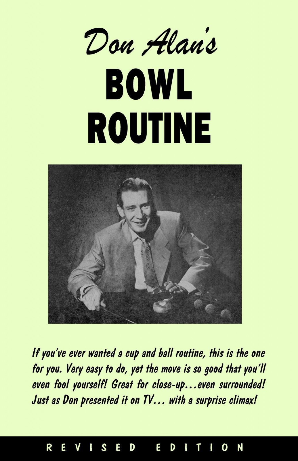 Don Alan's Bowl Routine by Don Alan : Lybrary.com
