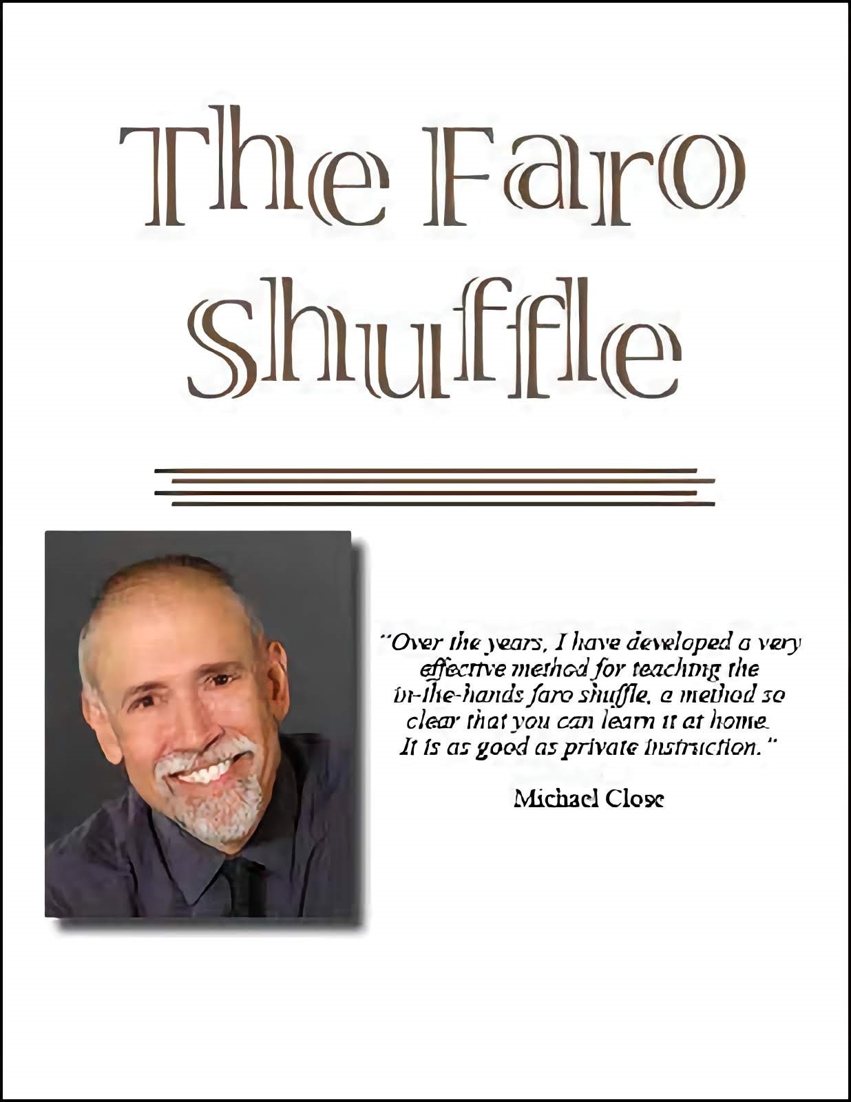 Faro Shuffle by Michael Close : Lybrary.com