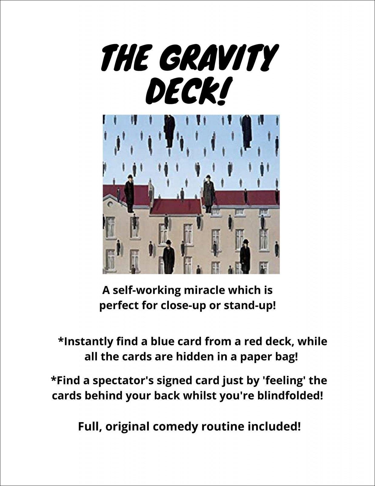 The Gravity Deck: a self-working killer effect by Graham Hey : Lybrary.com
