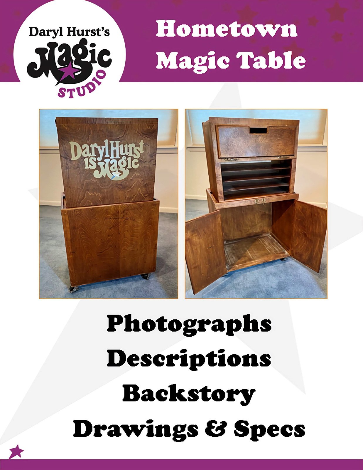 Hometown Magic Table Plans by Daryl Hurst : Lybrary.com