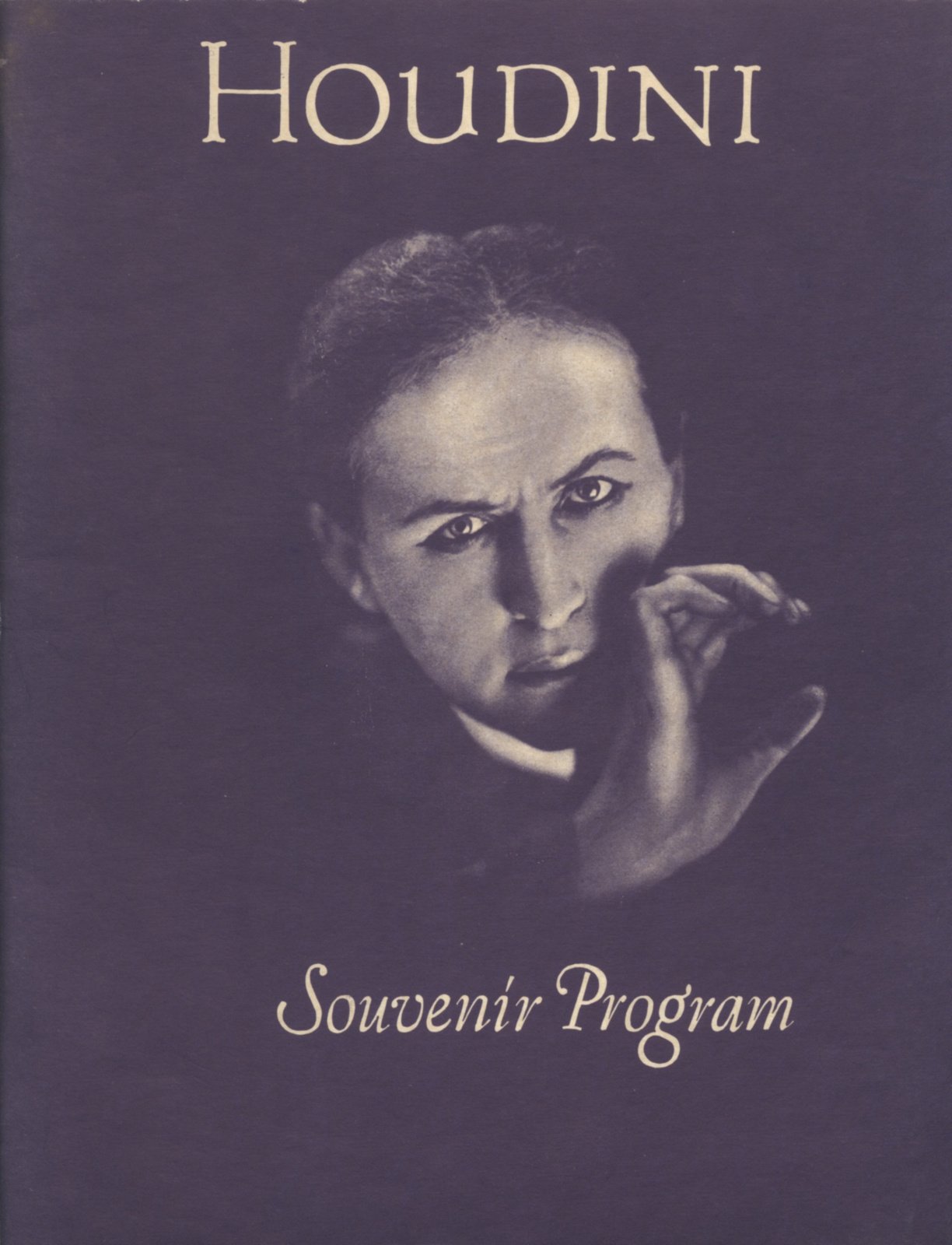Houdini Souvenir Program (used) by Harry Houdini : Lybrary.com