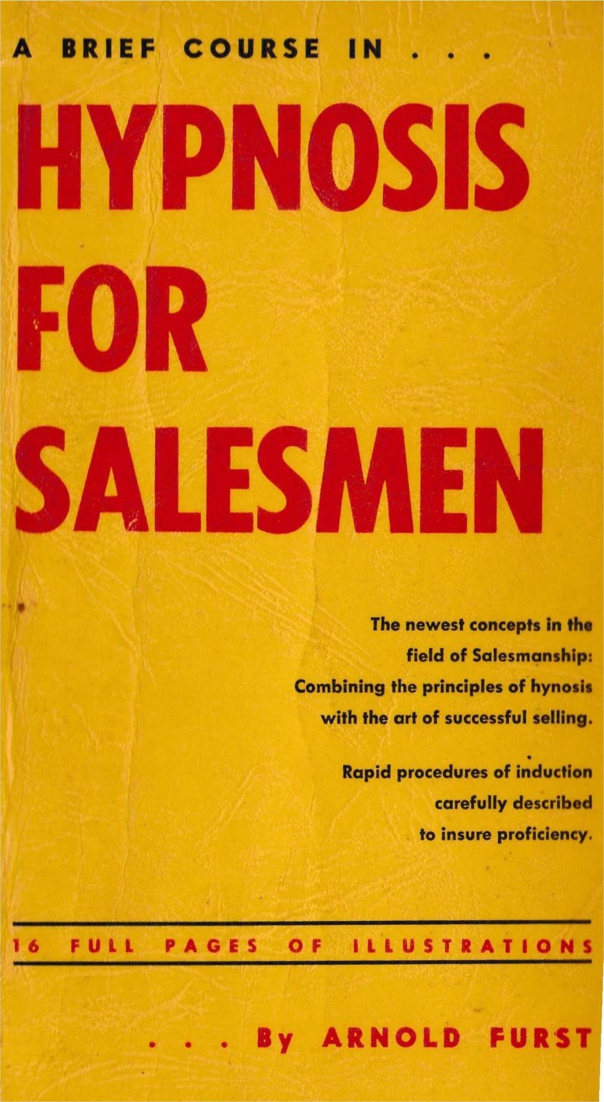 Hypnosis for Salesmen by Arnold Furst : Lybrary.com