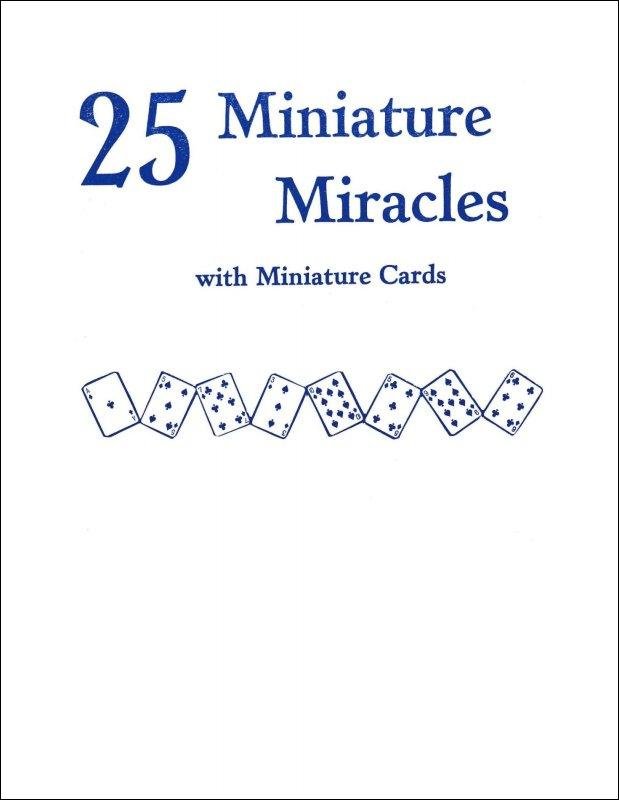 25 Miniature Miracles by Supreme-Magic-Company : Lybrary.com