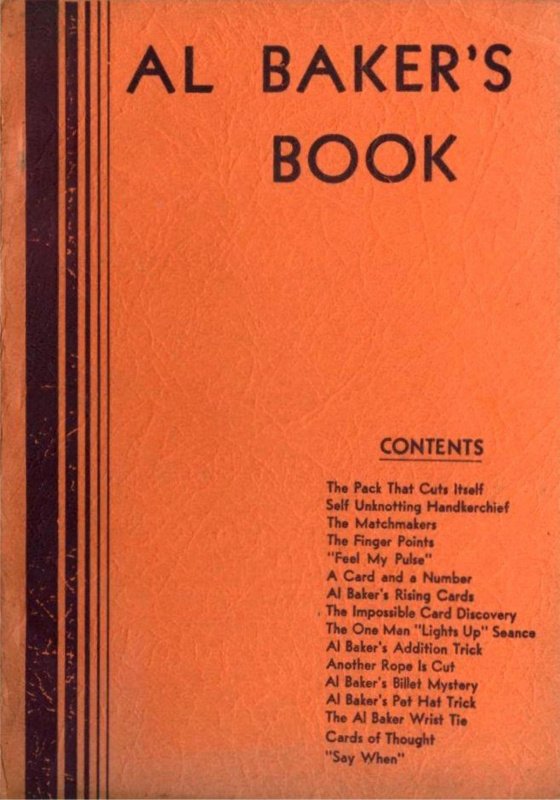 Al Baker's Book by Al Baker : Lybrary.com