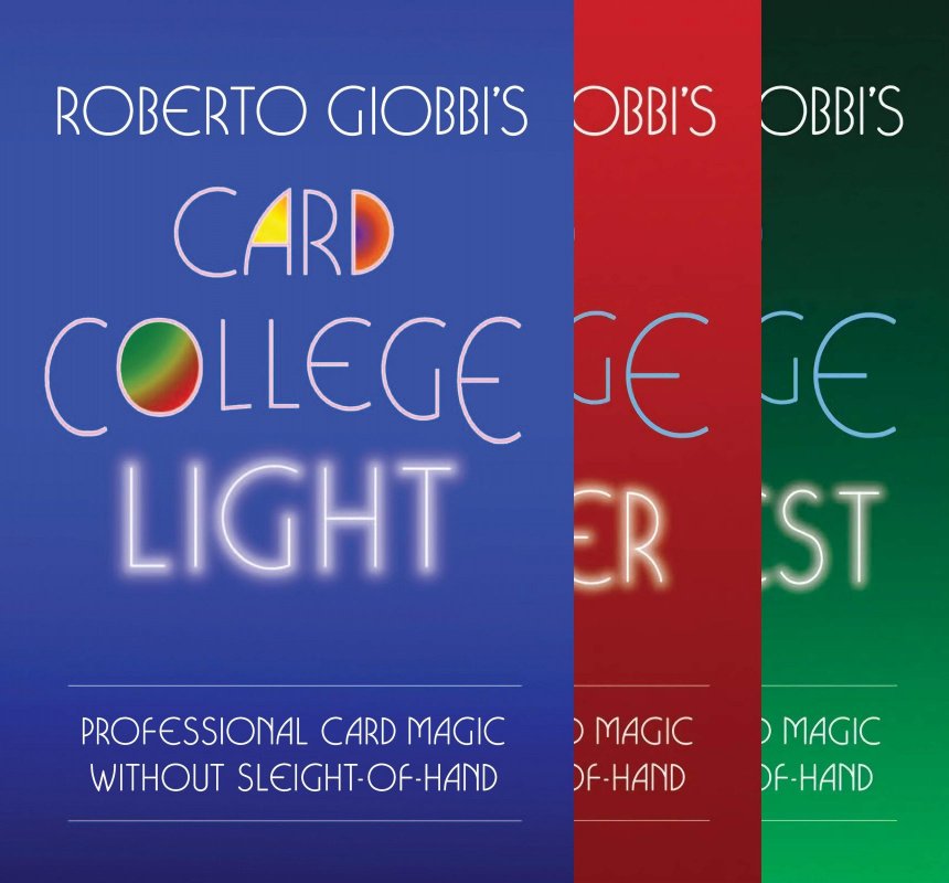 Card College Light Trilogy by Roberto Giobbi : Lybrary.com