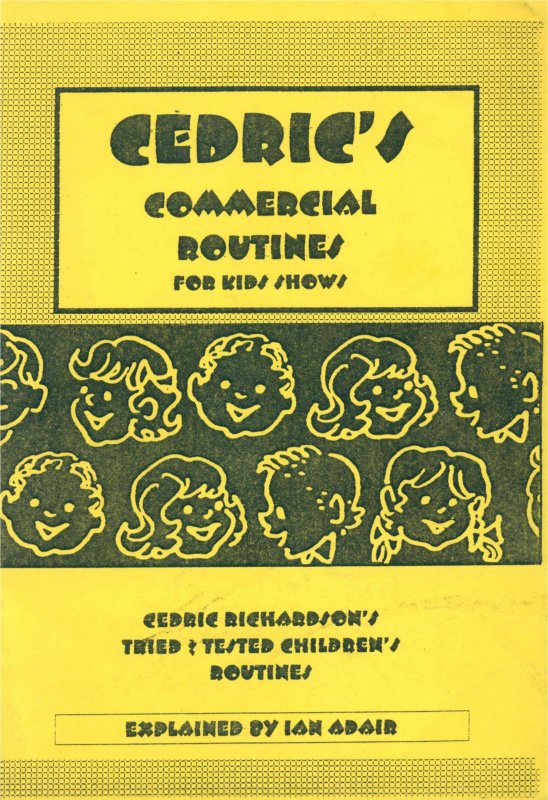 Cedric's Commercial Routines for Kids Shows by Ian Adair : Lybrary.com