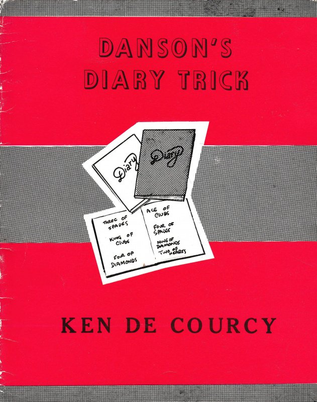 Danson's Diary Trick by Ken de Courcy : Lybrary.com