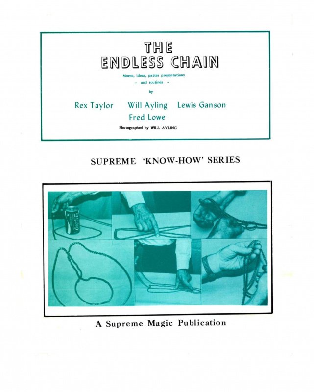 The Endless Chain (Know-How Series) by Rex Taylor & Will Ayling & Lewis ...