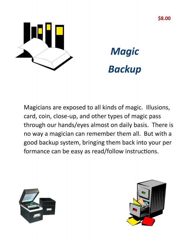 Magic Backup by Brian T. Lees : Lybrary.com