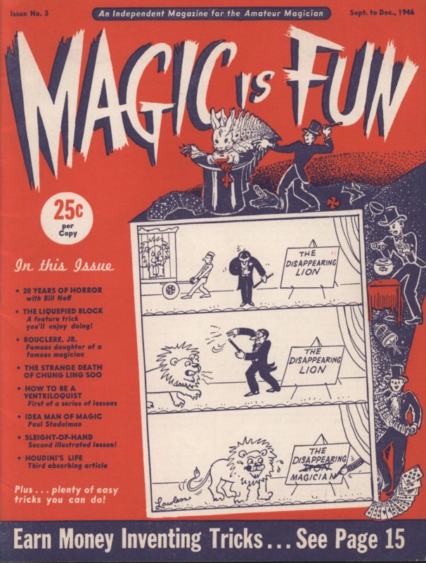 Magic is Fun issue 3 by Irv Feldman & David Robbins : Lybrary.com