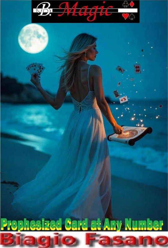 Prophesized Card at Any Number by Biagio Fasano : Lybrary.com