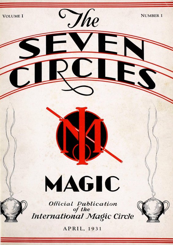 Seven Circles Volume 1 (April 1931 - September 1931) by Walter Gibson ...