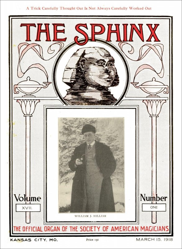 The Sphinx Volume 17 (Mar 1918 - Feb 1919) by Albert M. Wilson ...