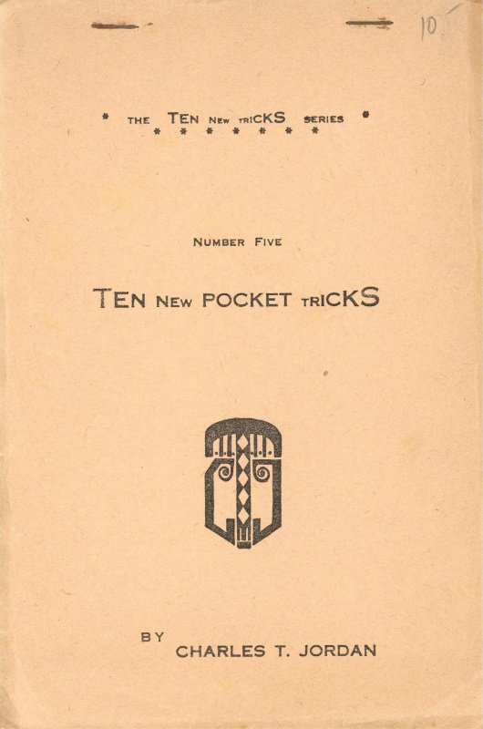 Ten New Pocket Tricks by Charles Thorton Jordan : Lybrary.com