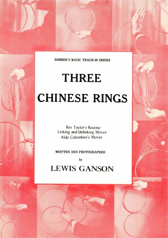 Three Chinese Rings Teach-In by Lewis Ganson : Lybrary.com