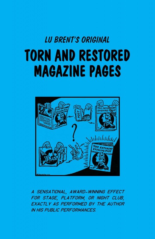 Torn and Restored Magazine Pages by Lu Brent : Lybrary.com