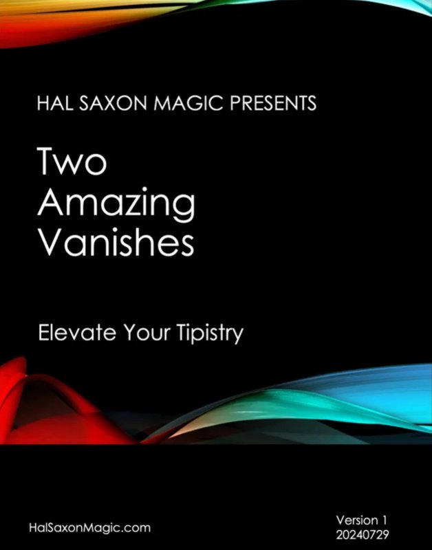 Two Amazing (Thumb Tip) Vanishes by Hal Saxon : Lybrary.com