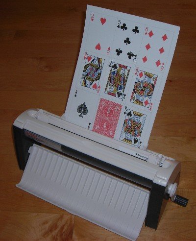 KardKutter: card cutter for poker sized cards by Lybrary.com : Lybrary.com